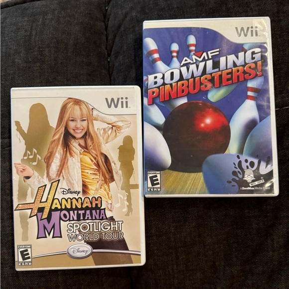 Video Games & Consoles | Hannah Montana Spotlight Tour Amf Bowling ...